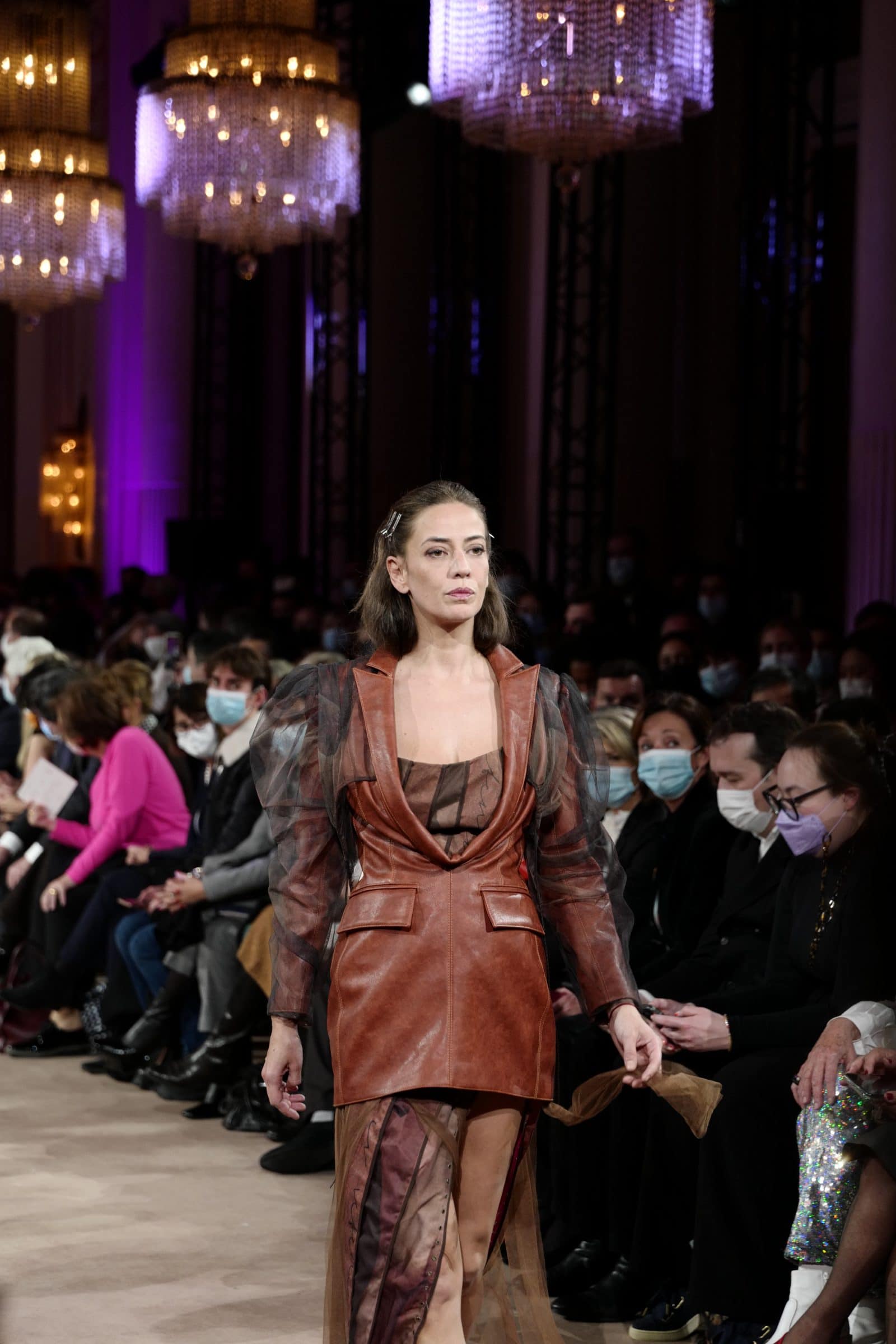 ESMOD unveils its students' creations during a fashion show for its ...