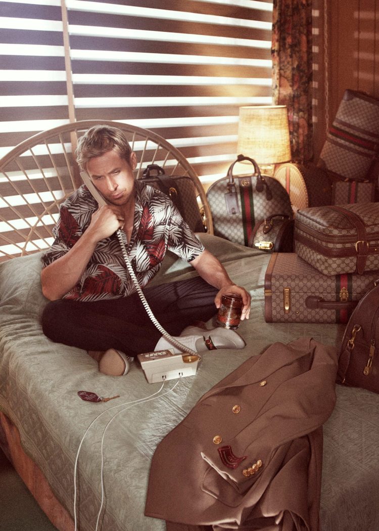 Ryan Gosling at the heart of the new Gucci campaign - Luxus Plus