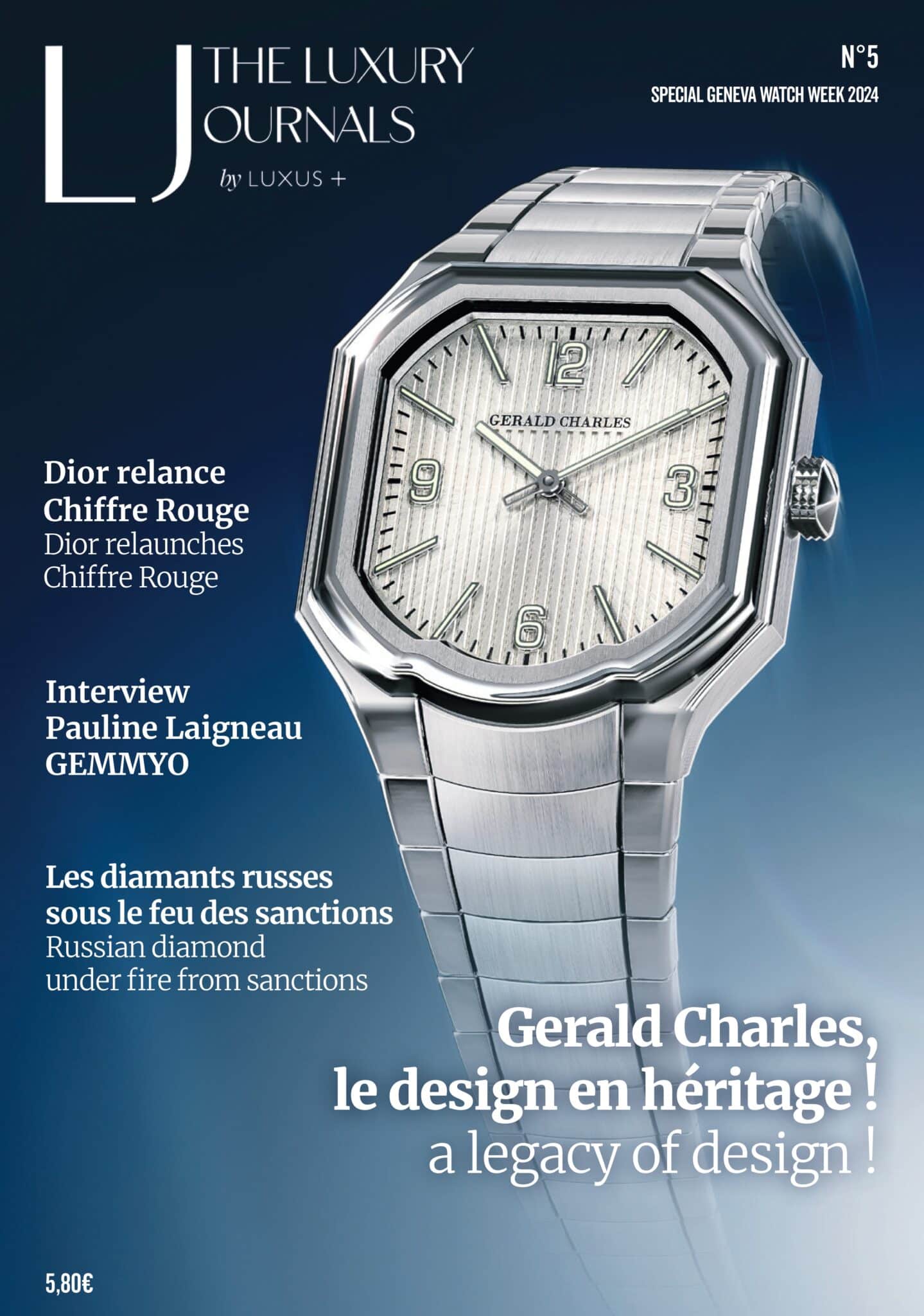 LUXURY JOURNALS #5: back to the Masterlink, a novelty by Gerald Charles ...
