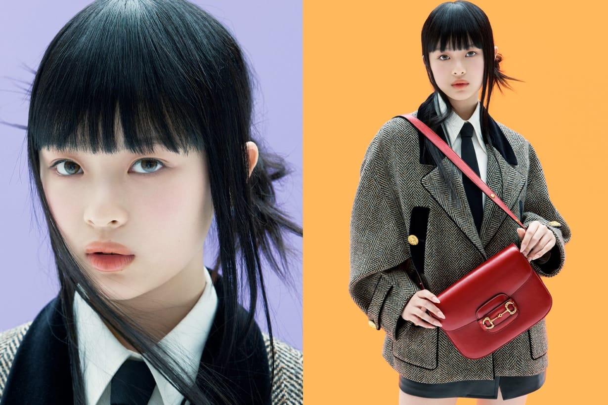Gucci: Newjeans singer Hanni poses for the Horsebit 1953 loafer - Luxus ...