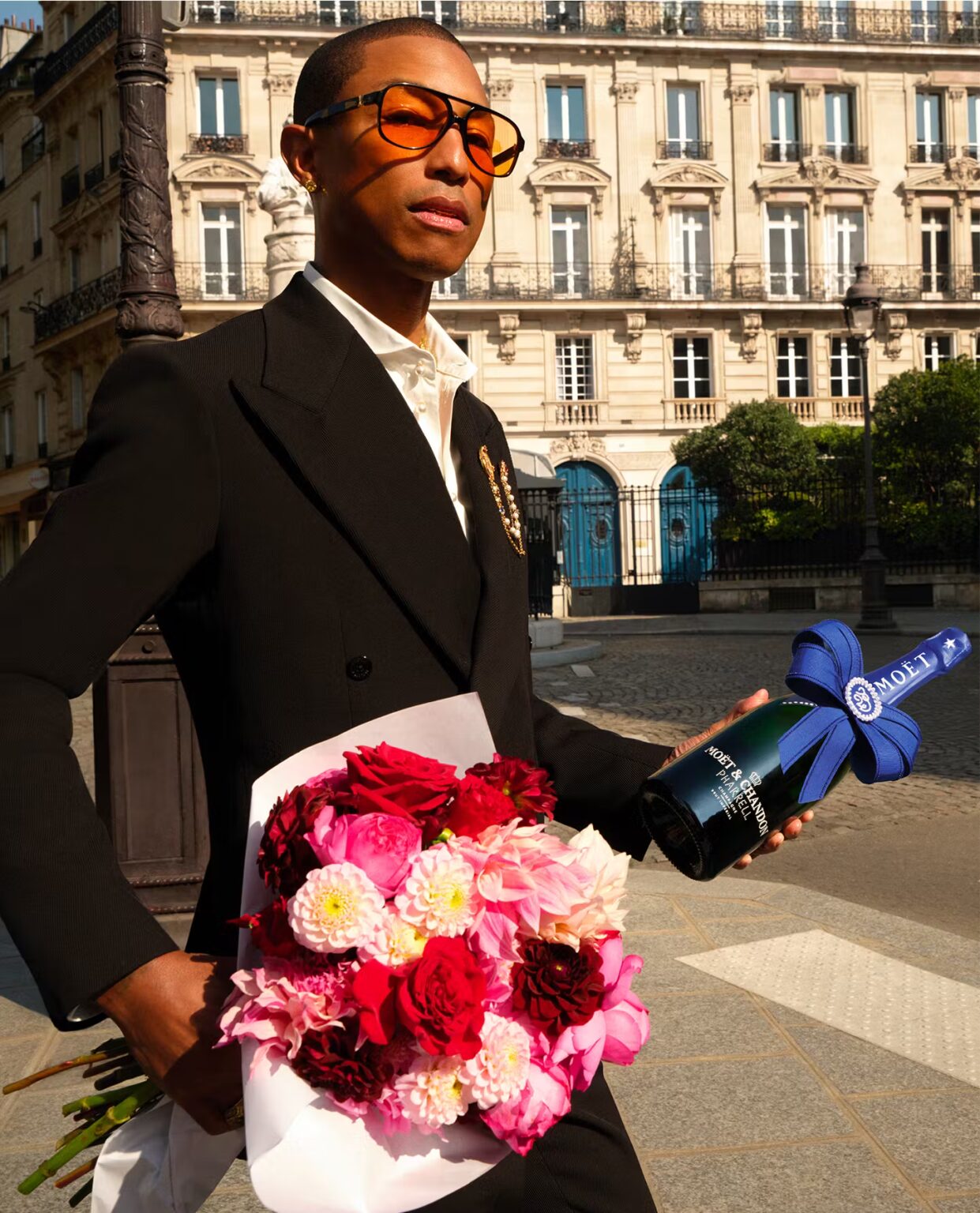 Moët & Chandon x Pharrell Williams : the art of celebrating birthdays with creativity - Luxus Plus